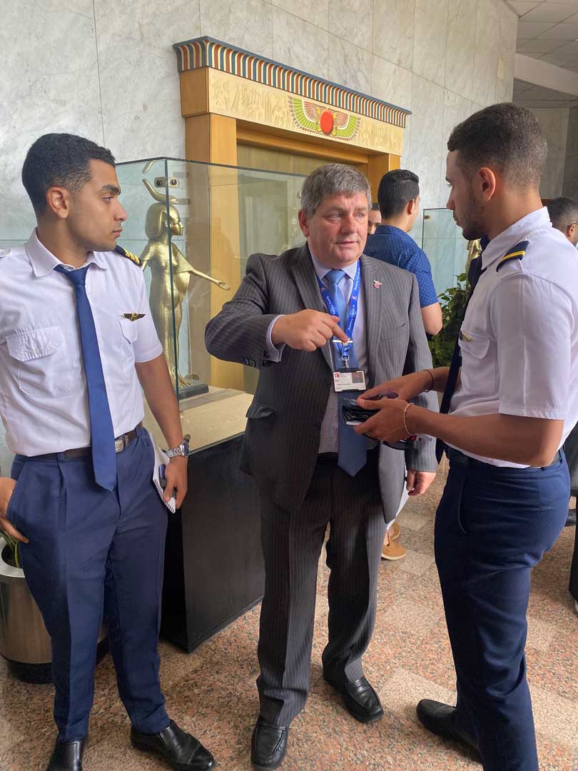 The Visit of Mr. Robert Sutherland; the accountable manager and senior ...